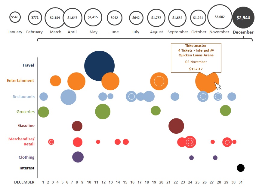 Credit Card Data Visualization – VOJIR DESIGN